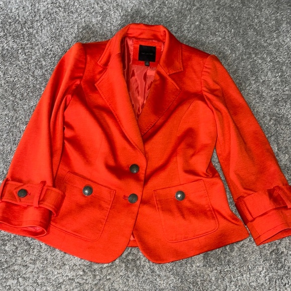 The Limited | Jackets & Coats | Womans Blazer Suit Jacket Burnt Orange ...